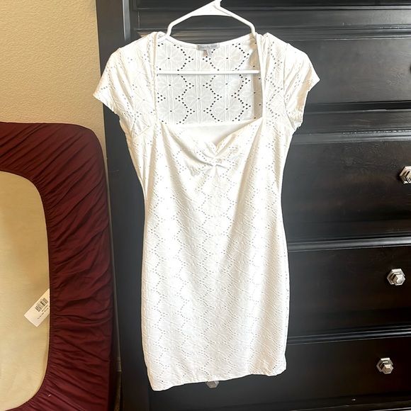 Charlotte Russe | Dresses | White Charlotte Russe Lace Mini Dress ...